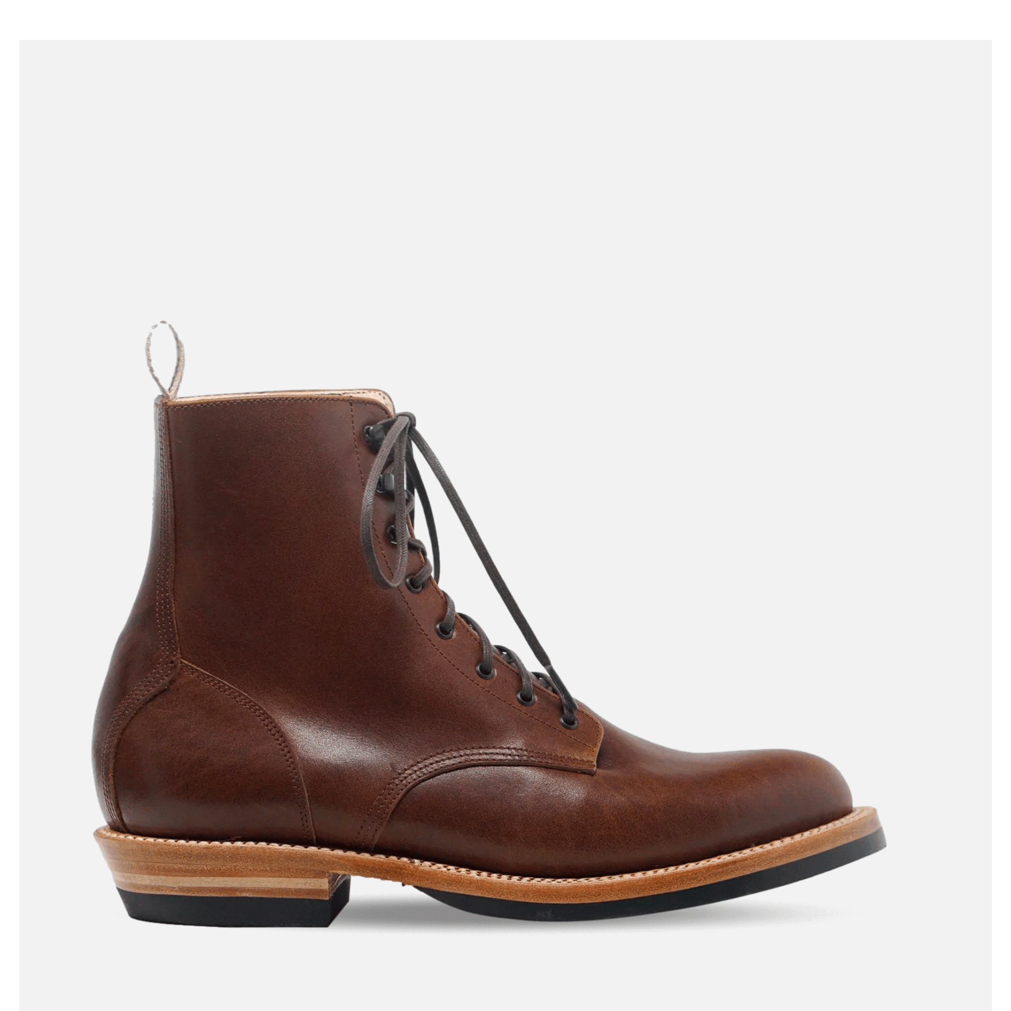 Unmarked | Plain Toe Boots Tobacco | Royalcheese Paris - Royalcheese