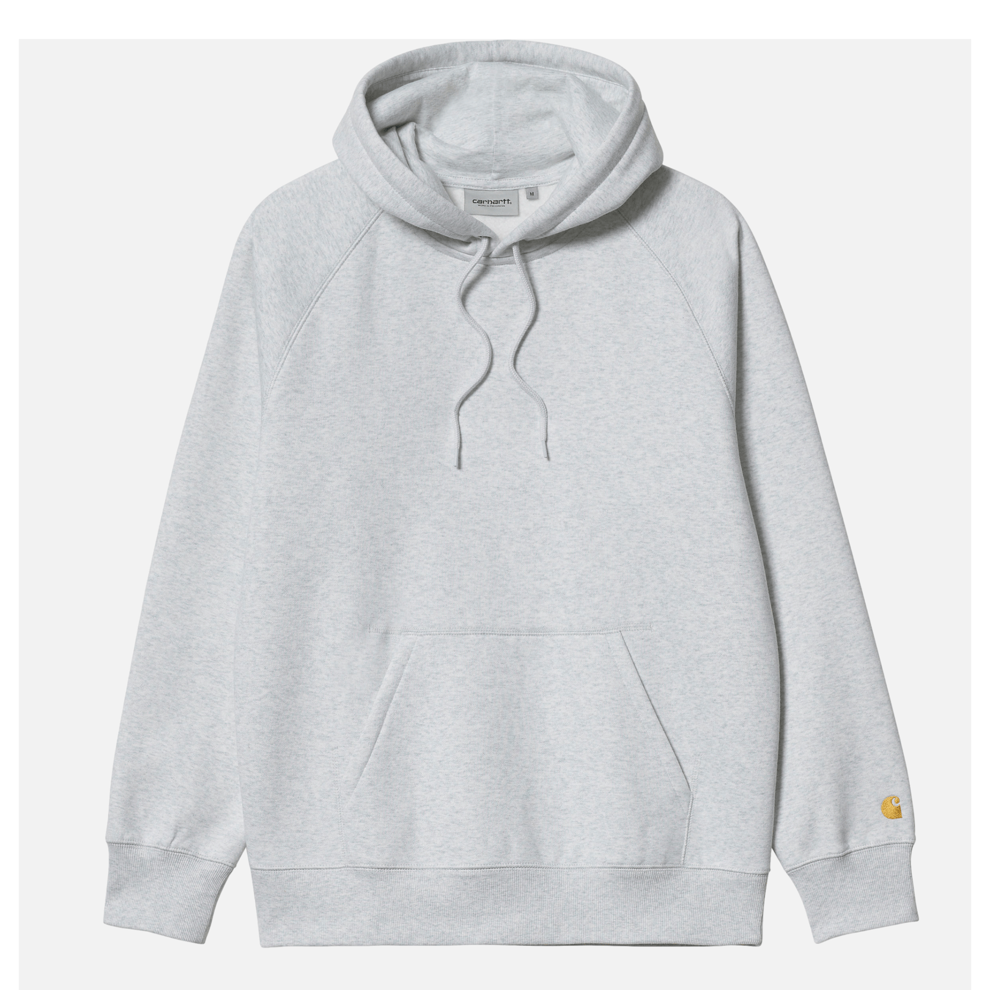 Carhartt WIP | Hooded Chase Sweat Ash | Royalcheese Paris - Royalcheese