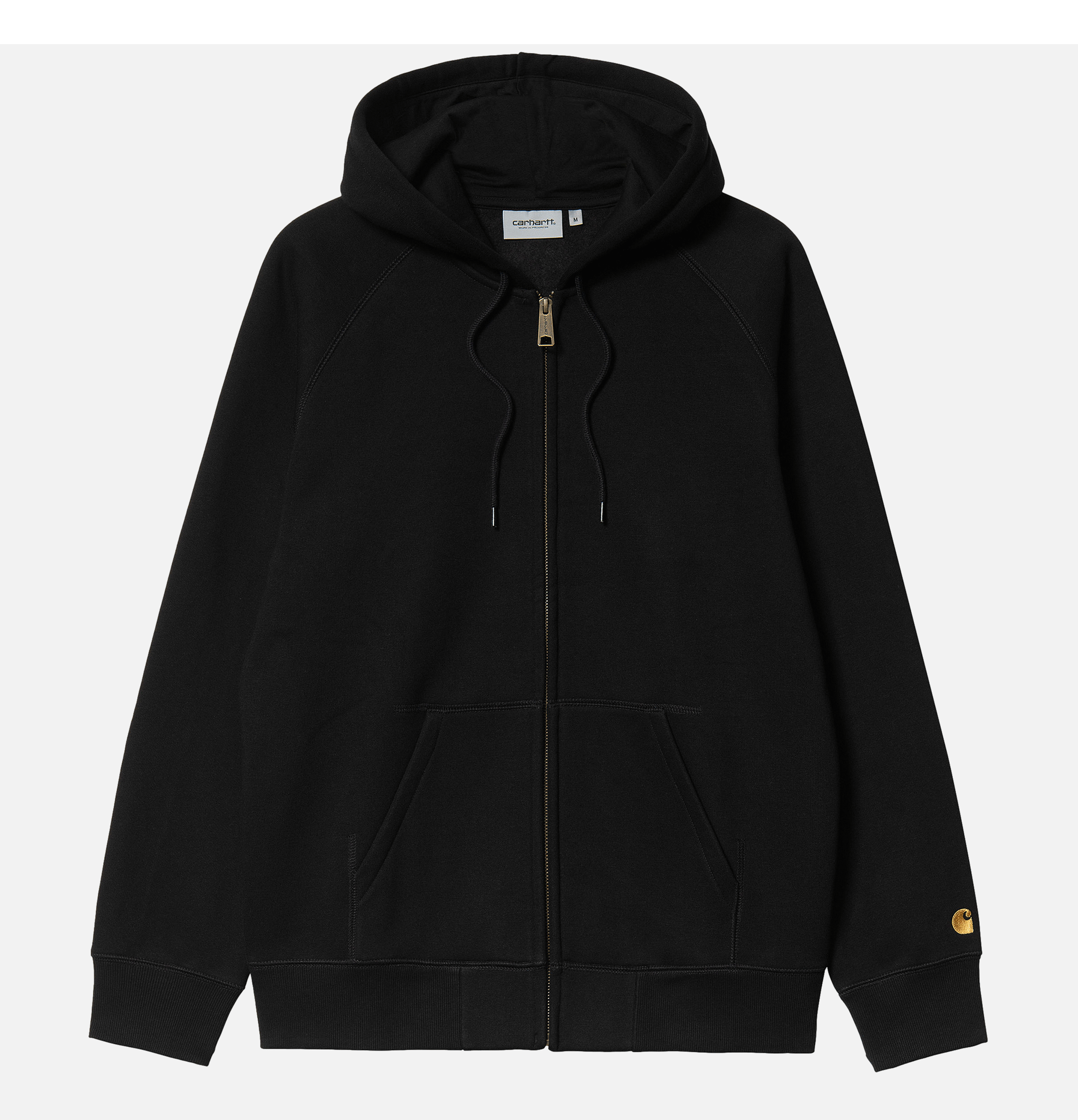 Hooded Chase Jacket Black - Royalcheese