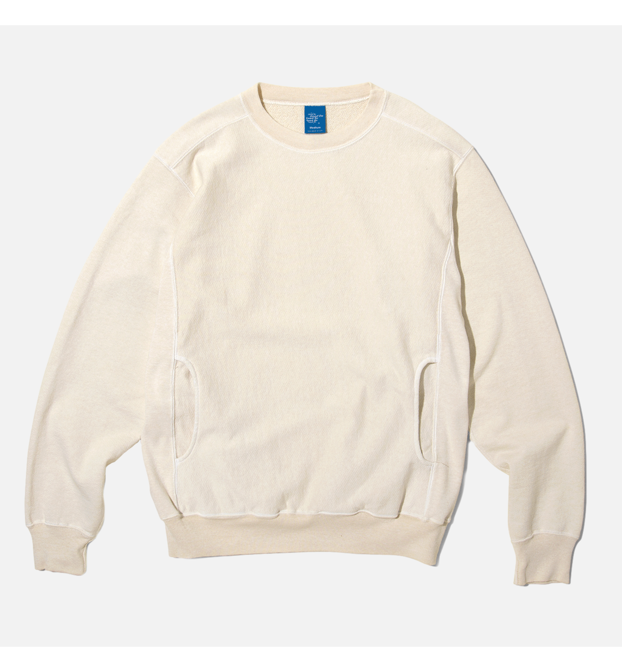 Good On | Heavy Crew Sweat Natural | Royalcheese Paris - Royalcheese