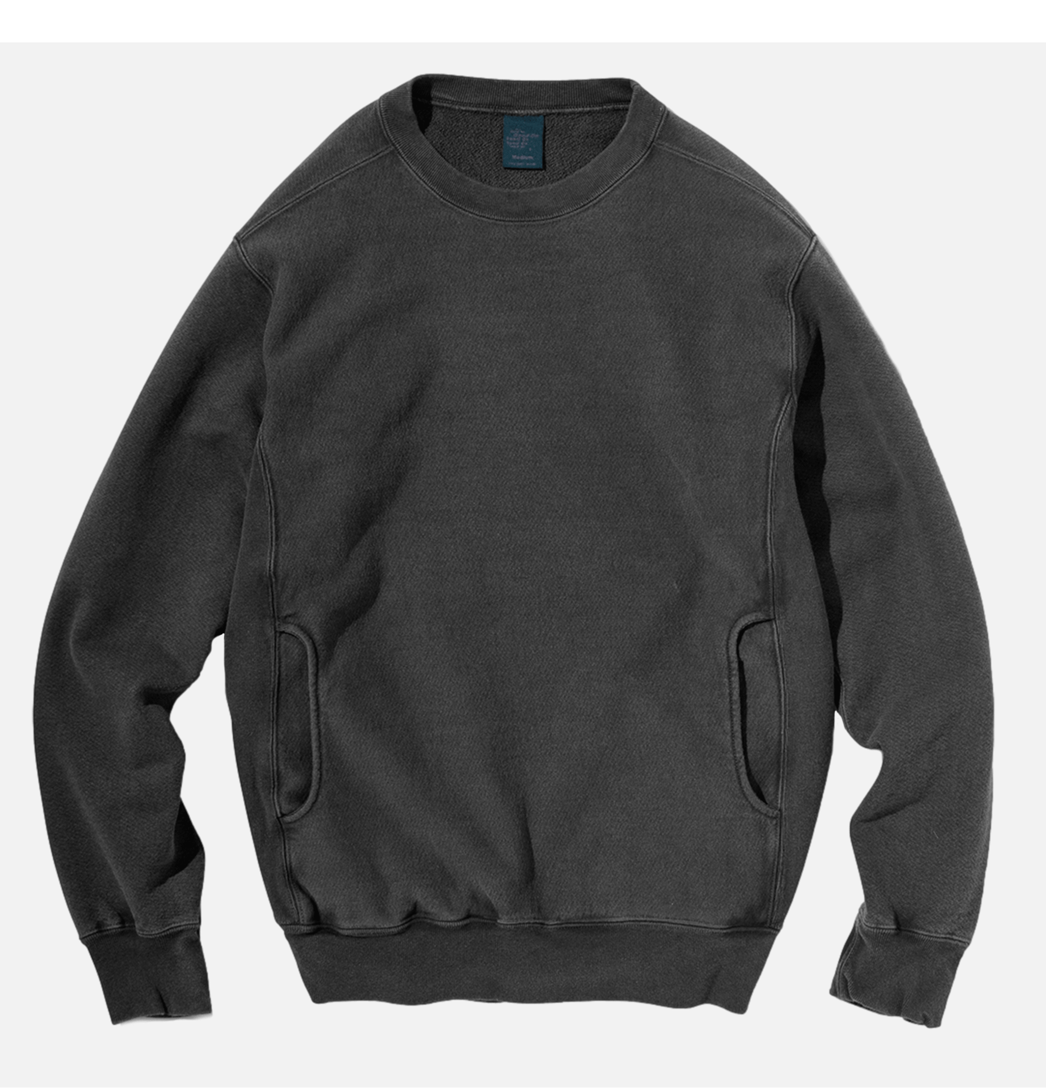 Good On | Heavy Crew Sweat Black | Royalcheese Paris - Royalcheese