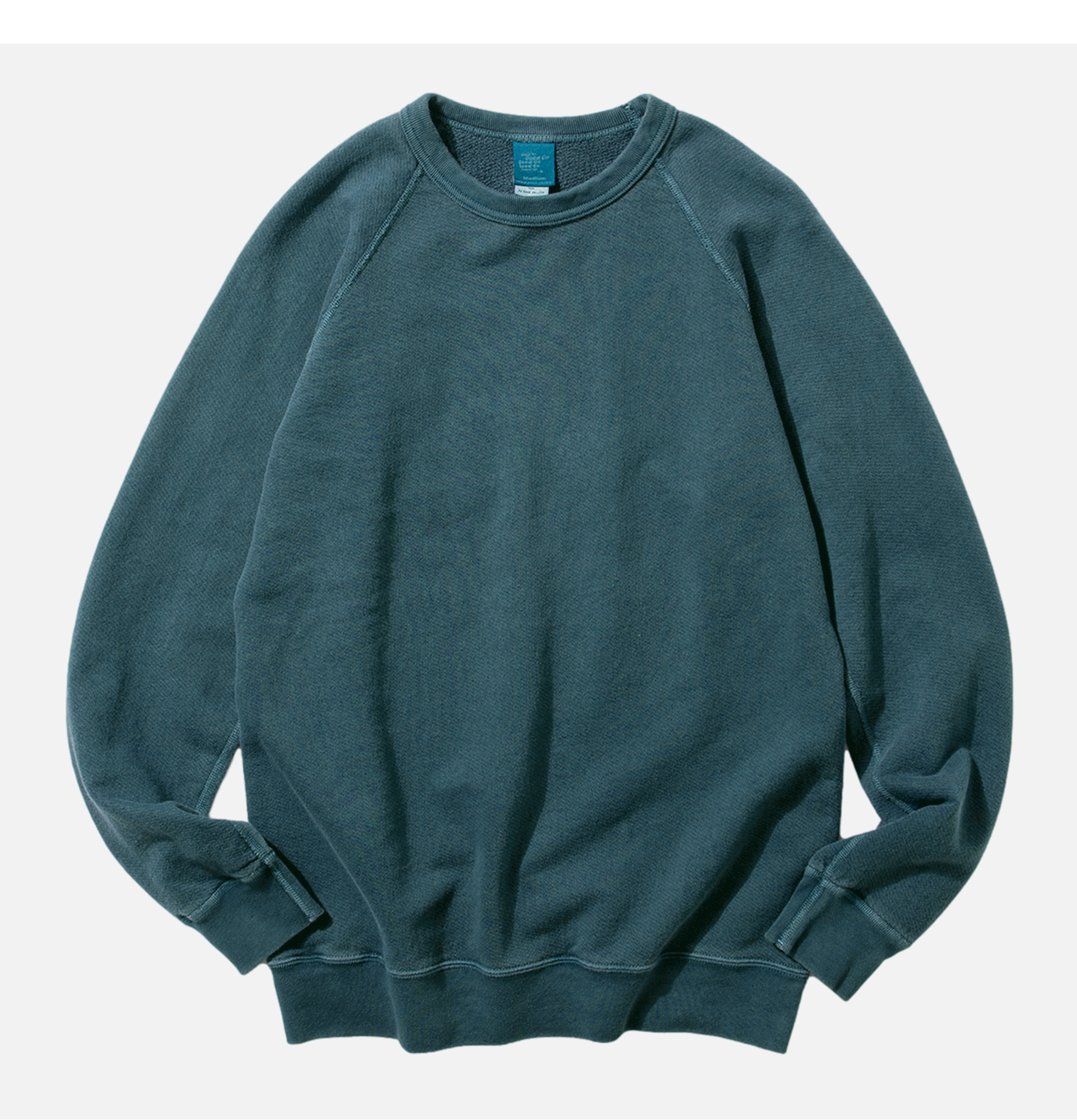 Good On | Raglan Crew Sweat | Slate | Shop Royalcheese Paris - Royalcheese