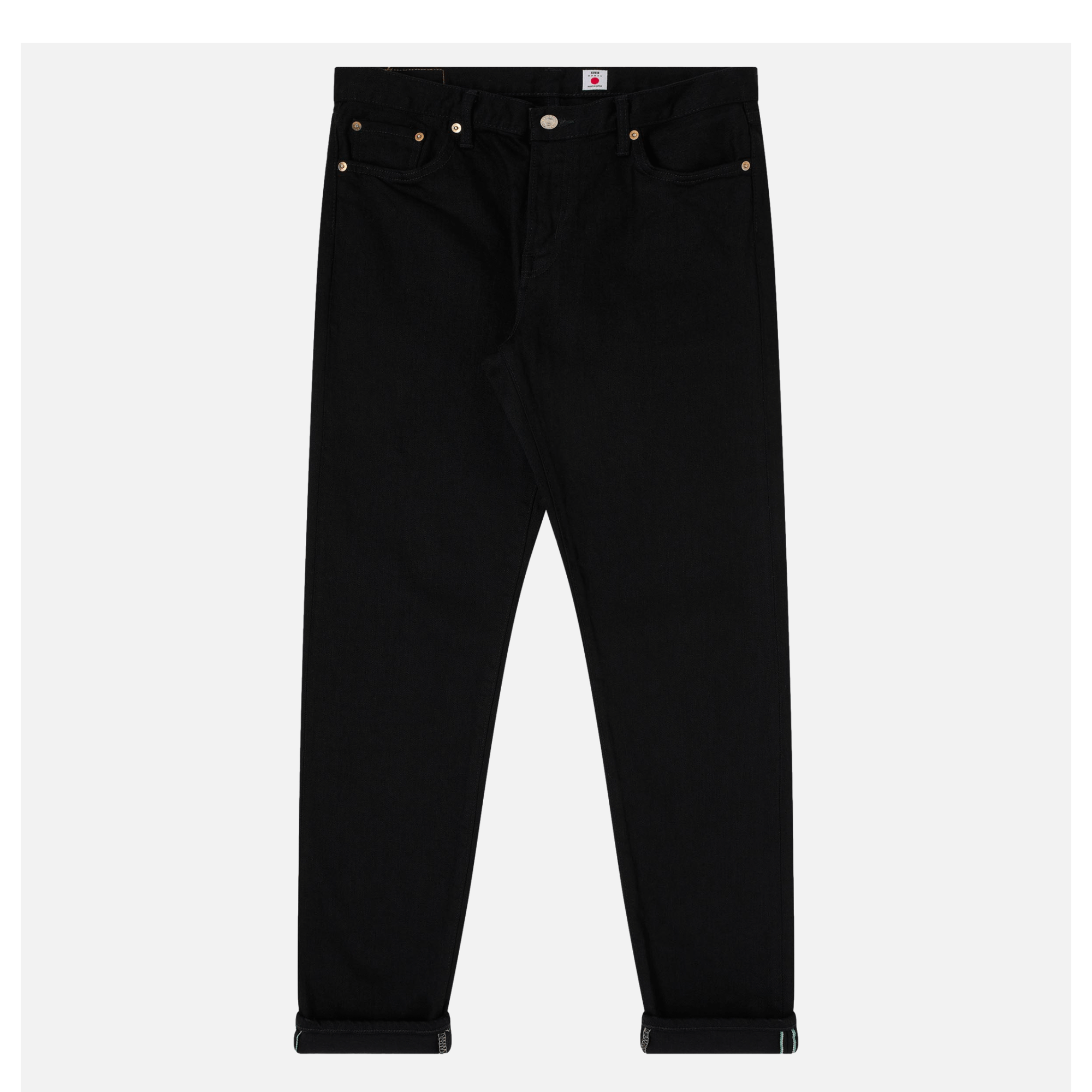 Edwin | Pantalon Tapered Black | Shop Royalcheese Paris - Royalcheese