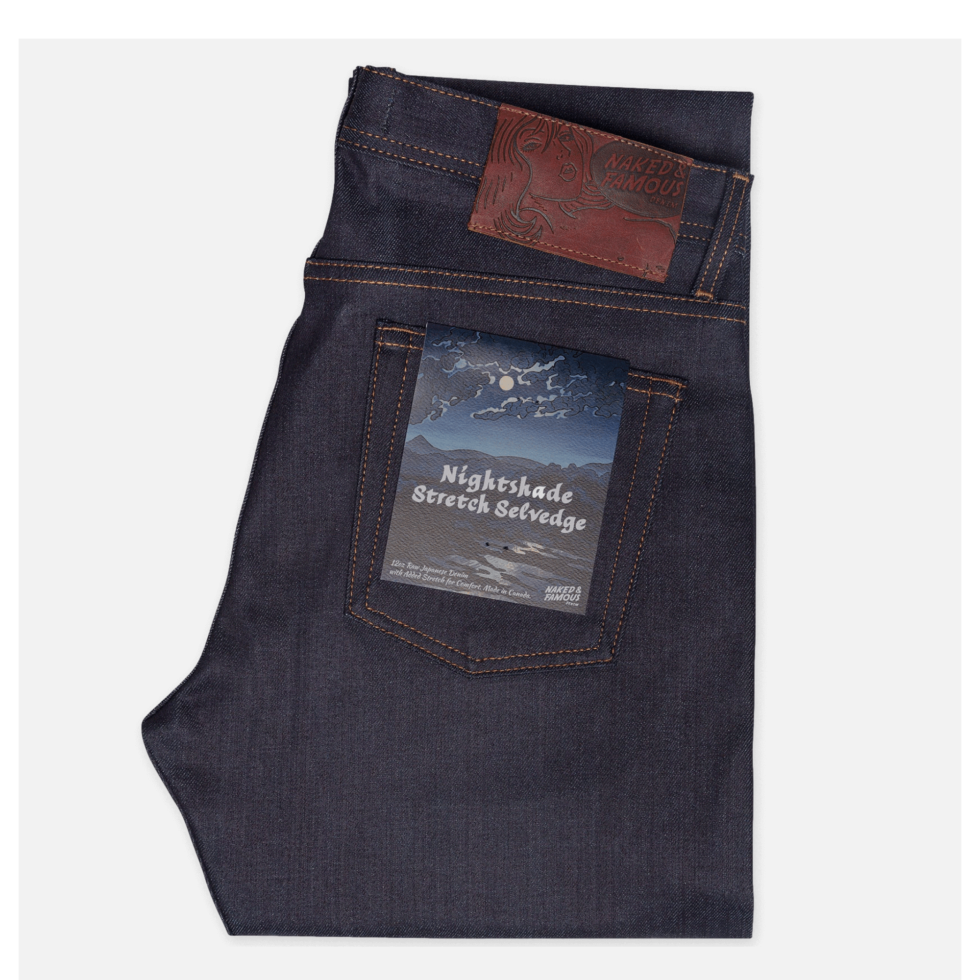 Naked & Famous | Weirdguy | Nightshade Indigo | Shop Royalcheese Paris - Royalcheese