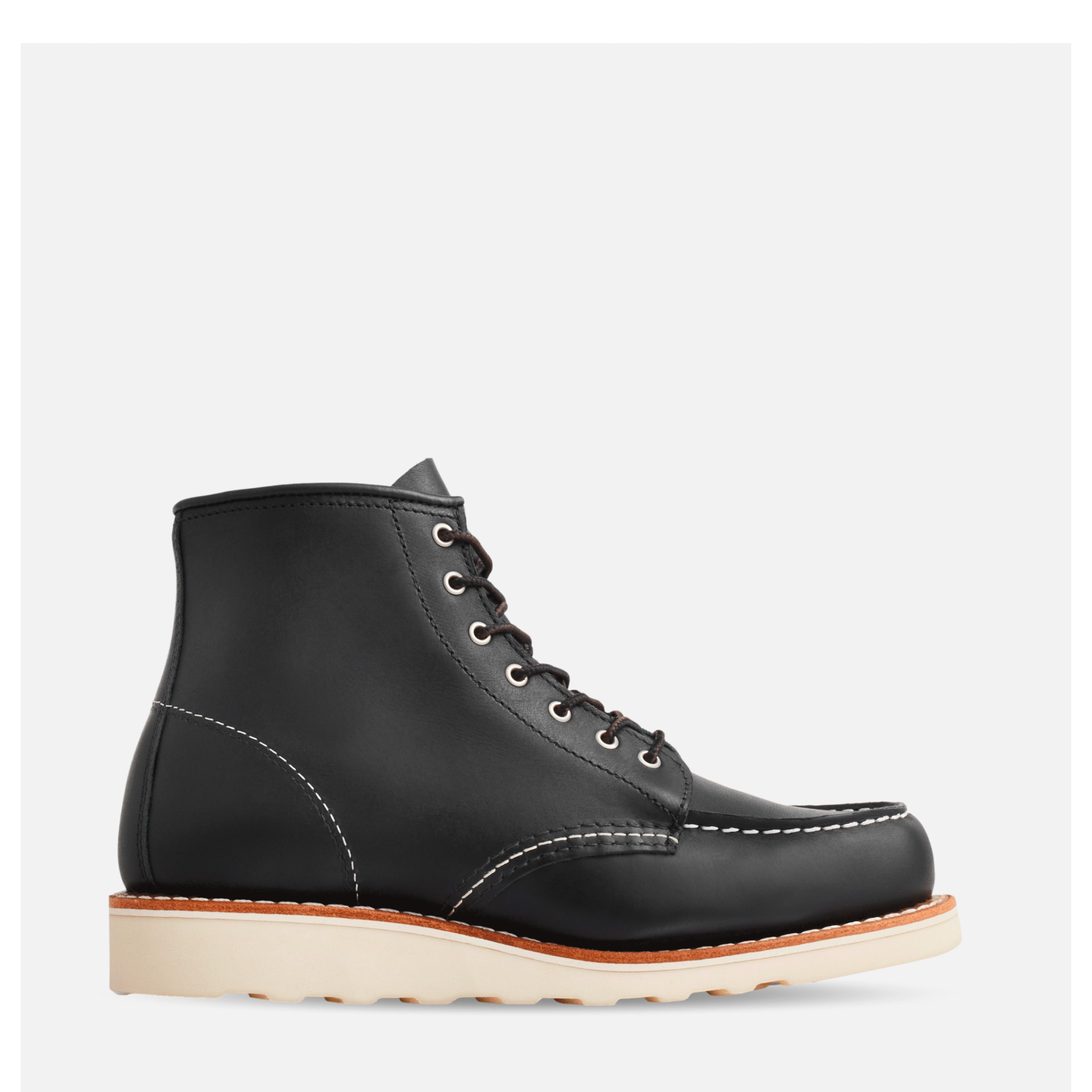 Red Wing Shoes Femme | 3376 Moc Toe Black | Royalcheese - Royalcheese