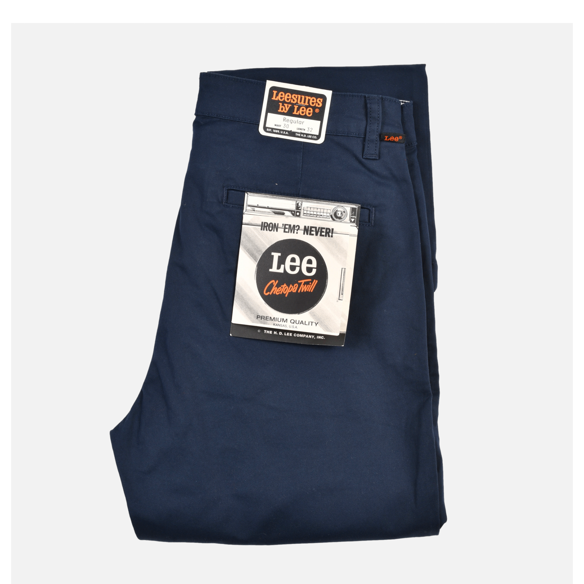Lee | Relax Chino Deep Navy | Shop Royalcheese Paris - Royalcheese