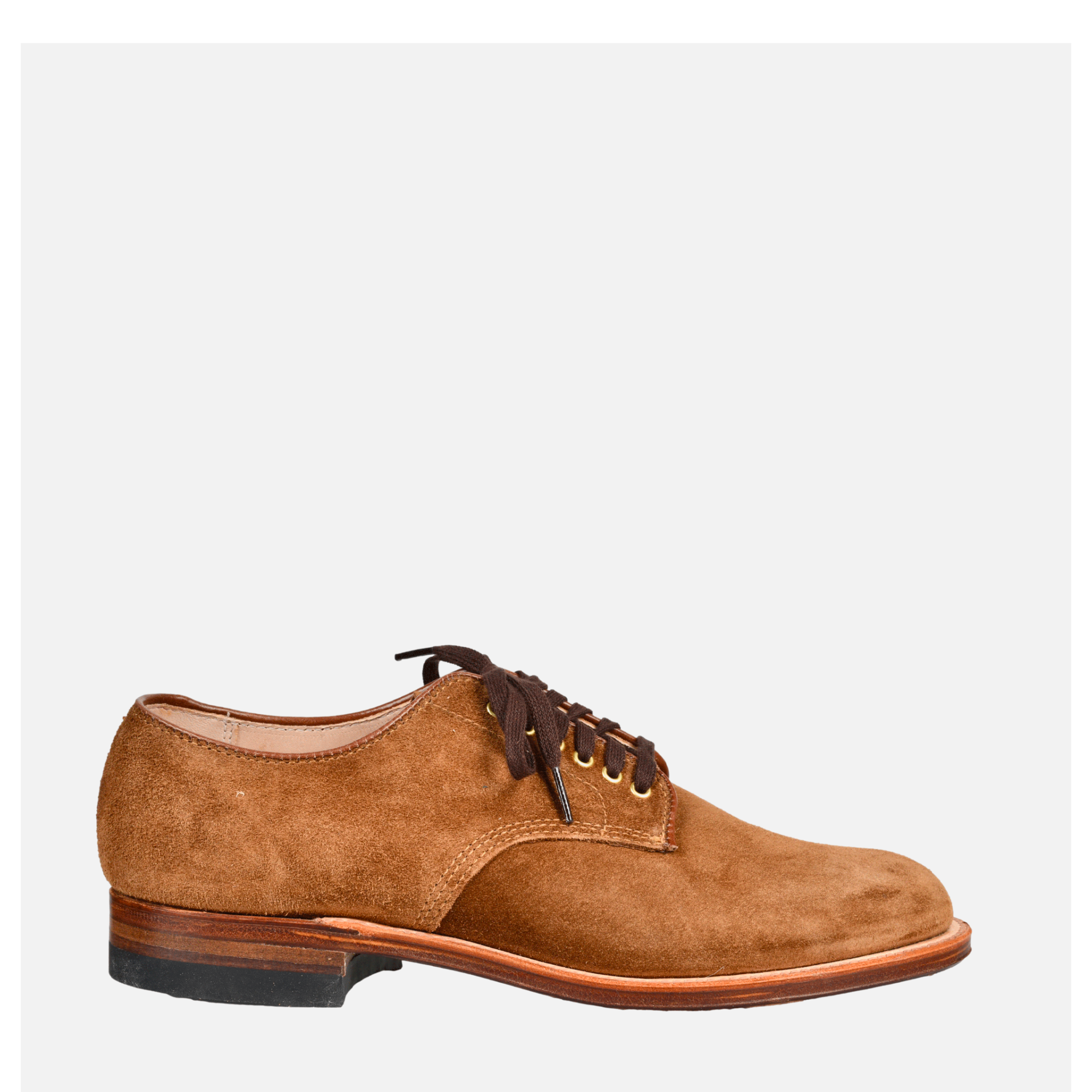 Alden Shoe & Co | Snuff Suede Plain Toe Blucher | Royalcheese Paris ...
