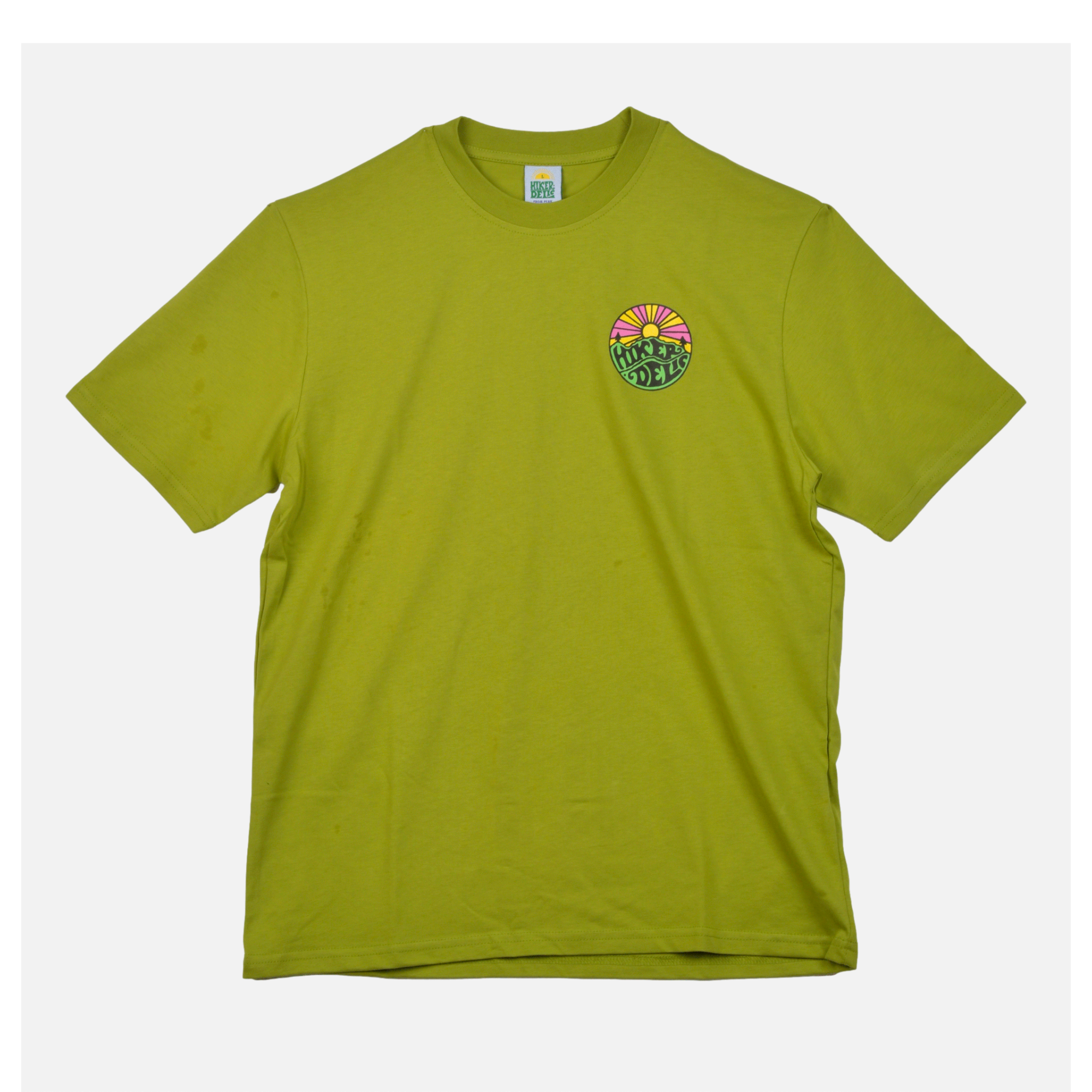Hikerdelic | Orginal Logo Tee Lemon Haze | Royalcheese Paris - Royalcheese