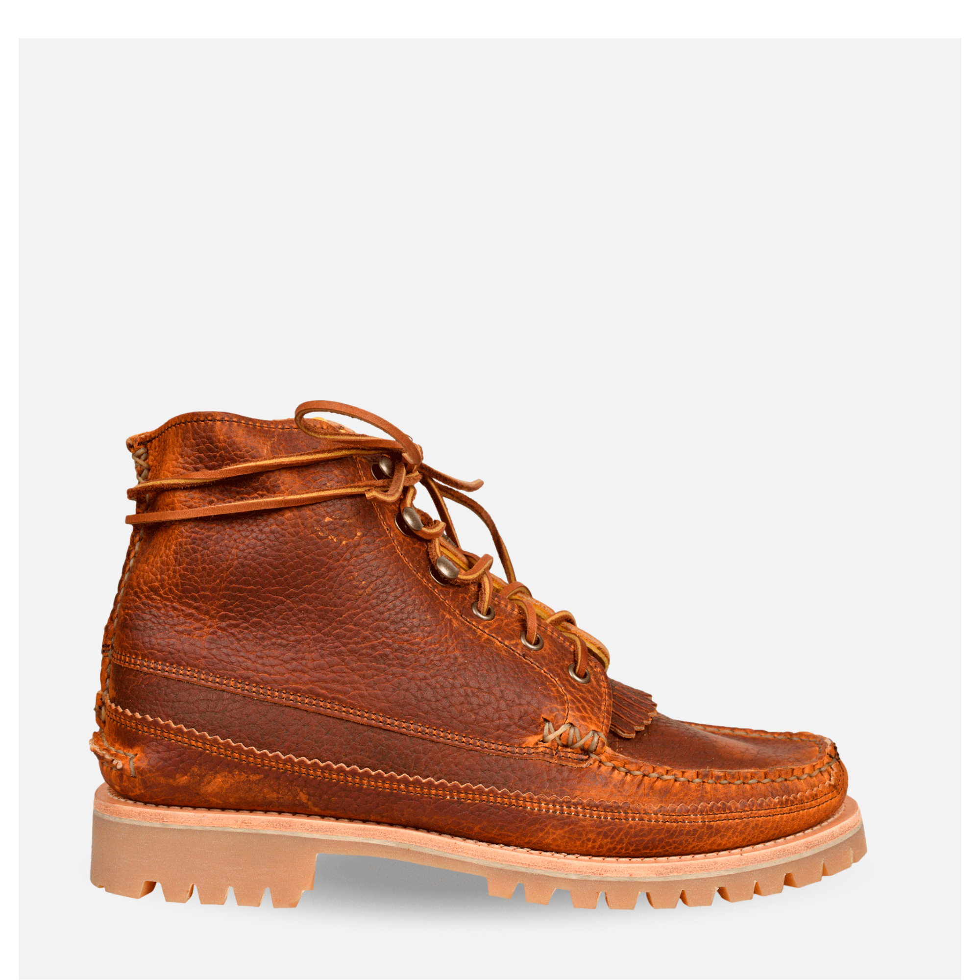 Yuketen | Semi Handsewn Maine Guide Brown | Royalcheese Paris - Royalcheese