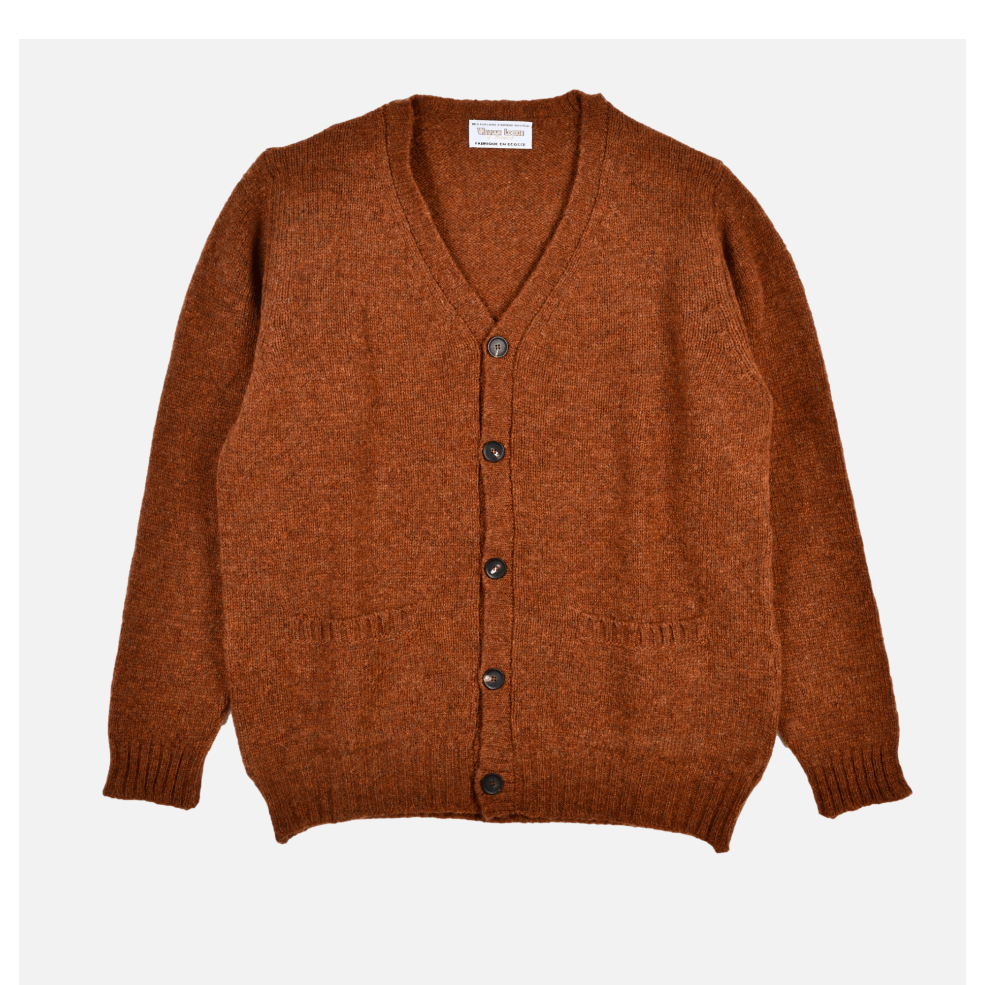 William Lockie | Cardigan Aryan Pecan Marron | Royalcheese Paris ...