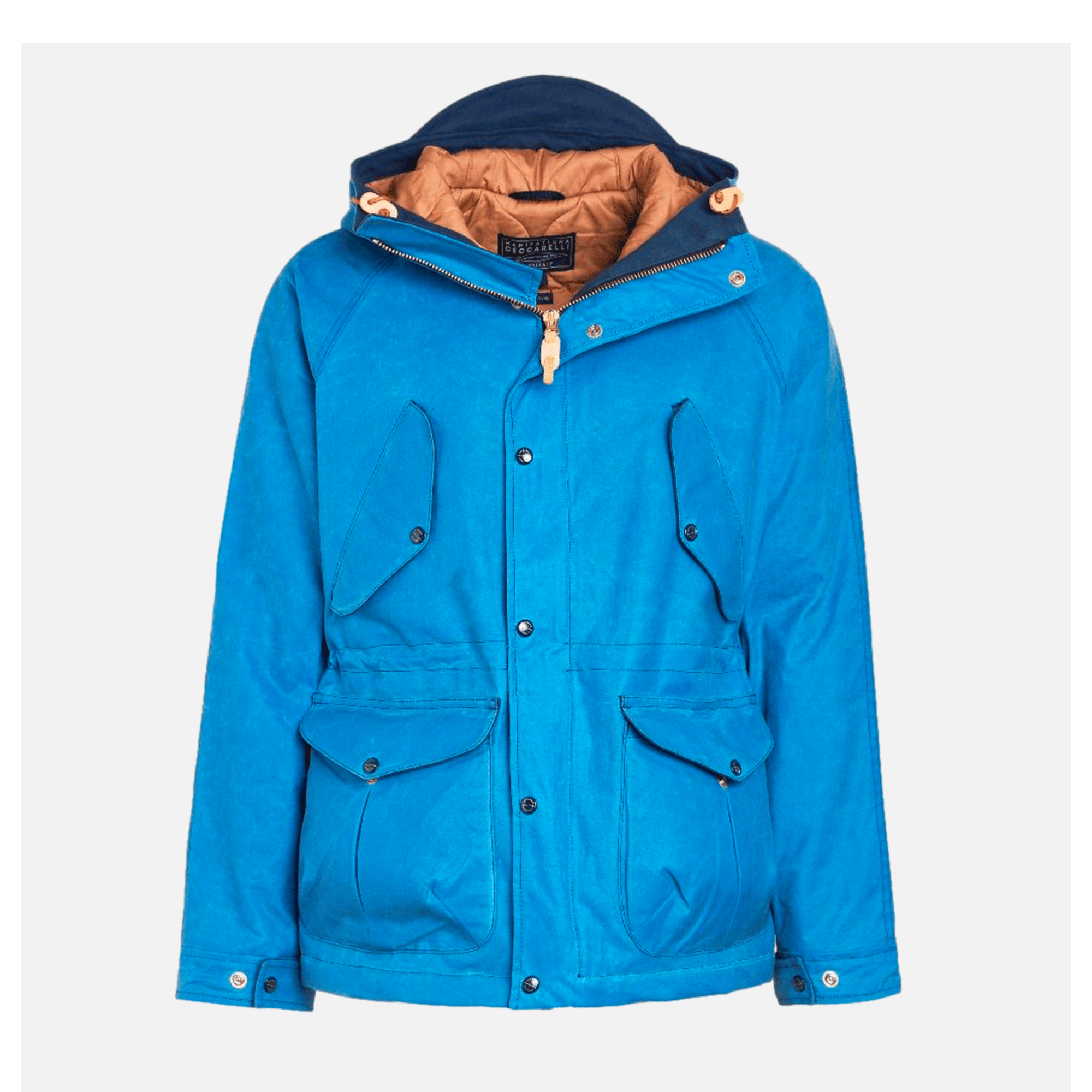 Manifattura Ceccarelli | Fisherman Parka | Blue | Royalcheese - Royalcheese
