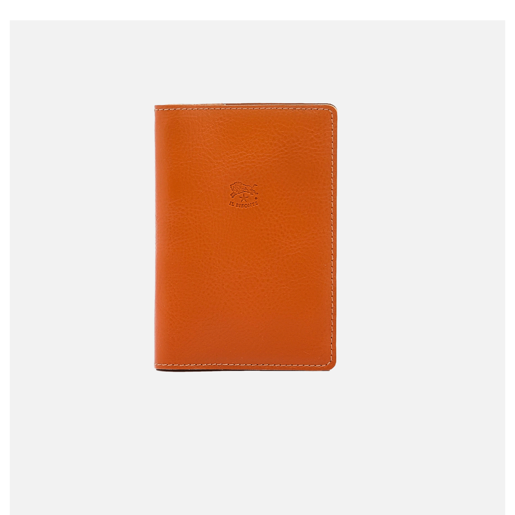 Il Bisonte | Cowhide Leather passport Caramel | Shop Royalcheese Paris ...