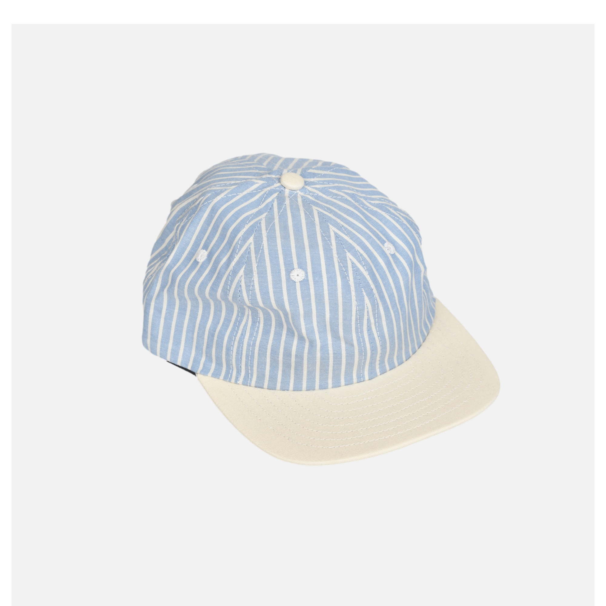 Lite Year | Cap Two Tone 6 Panel Bleu Stripe | Royalcheese Paris ...