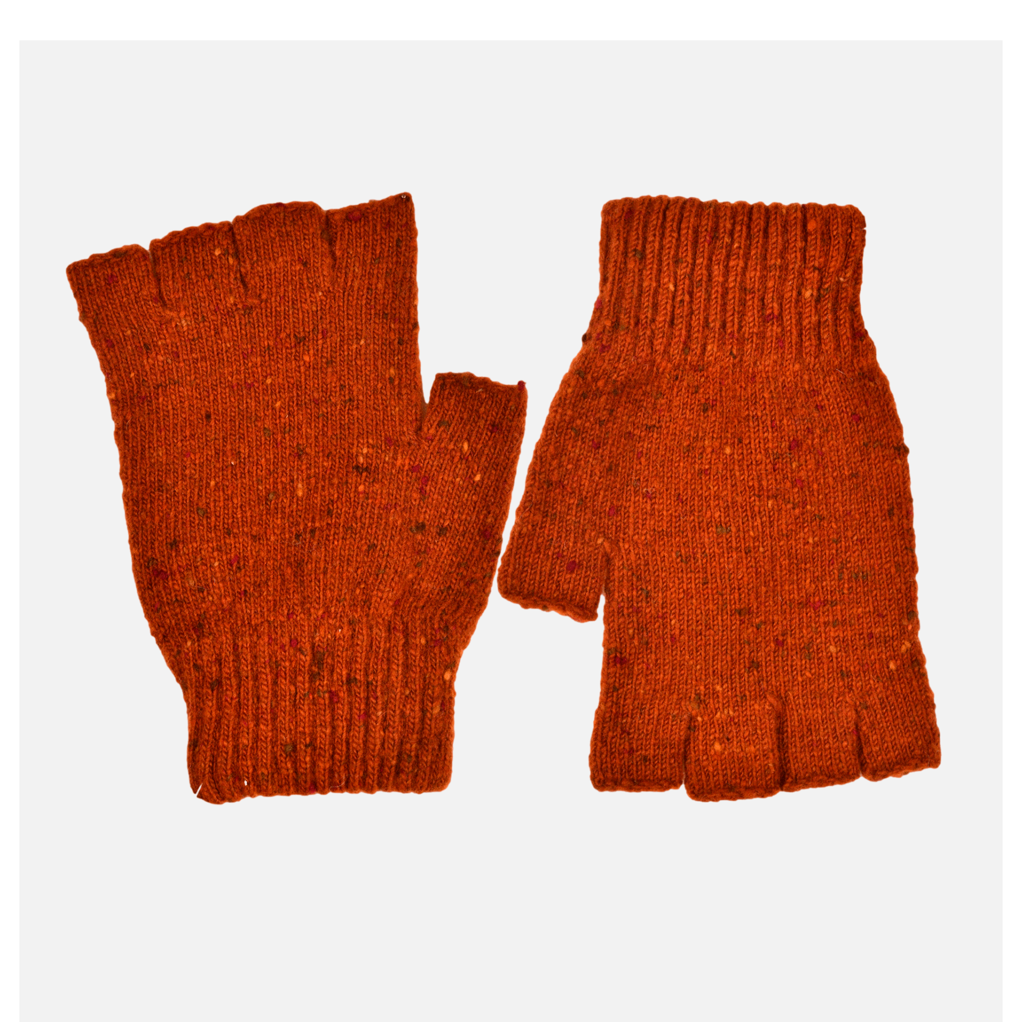 Robert Mackie | Mittens Shin Donegal Rust | Royalcheese Paris - Royalcheese