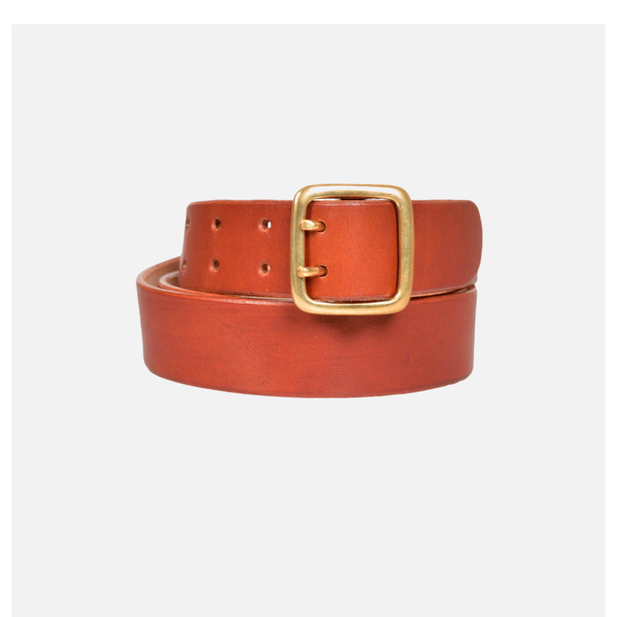 Biff | Two Tong Belt Brown | Royalcheese Paris - Royalcheese