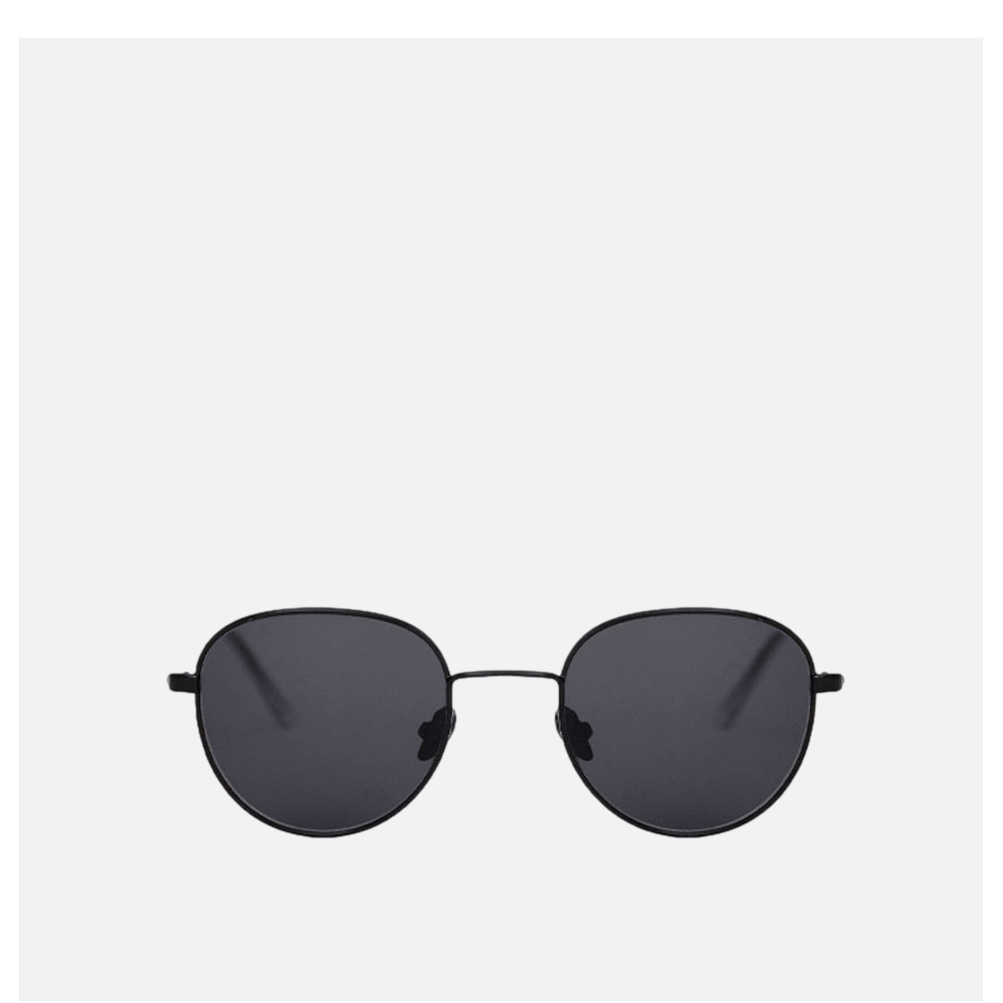 Monokel Eyewear | Rio Sunglasses Black Solid Grey | RoyalCheese Paris ...