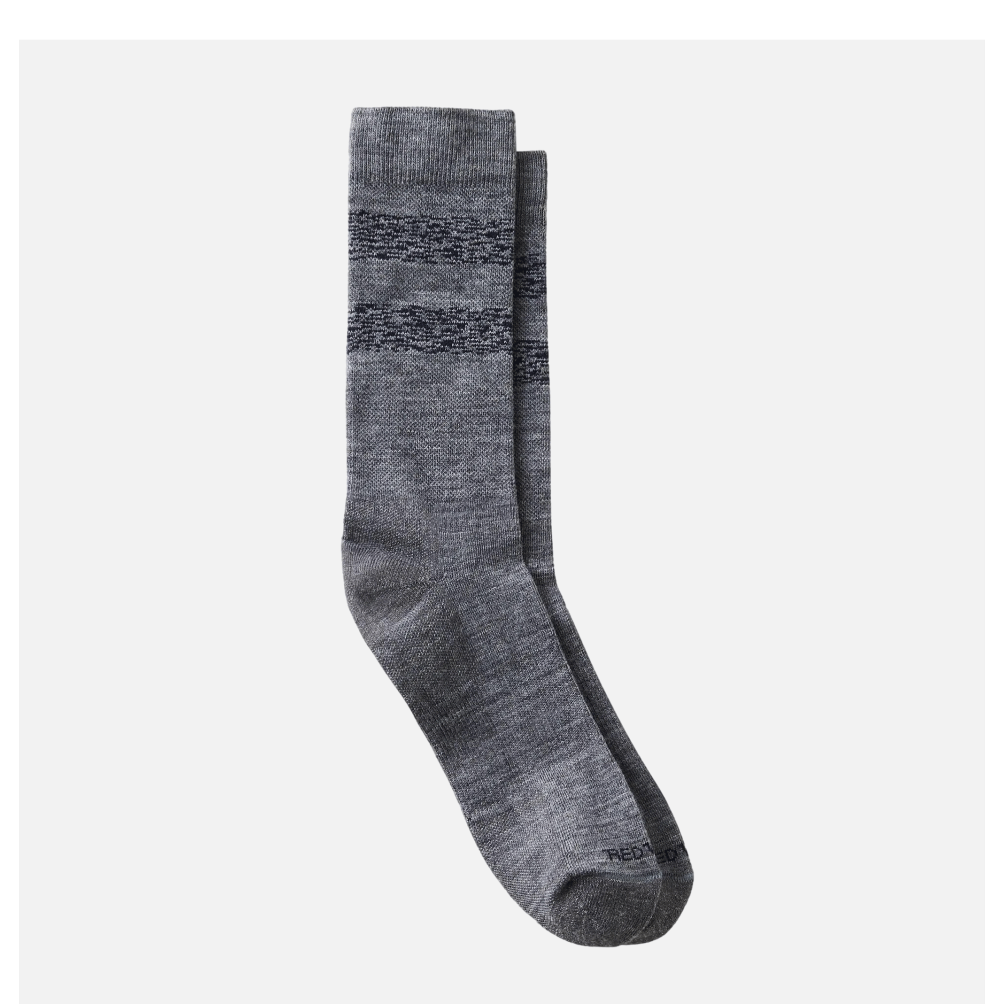 Red Wing | Wool Blend Striped Crew Charcoal Socks | Royalcheese Paris ...