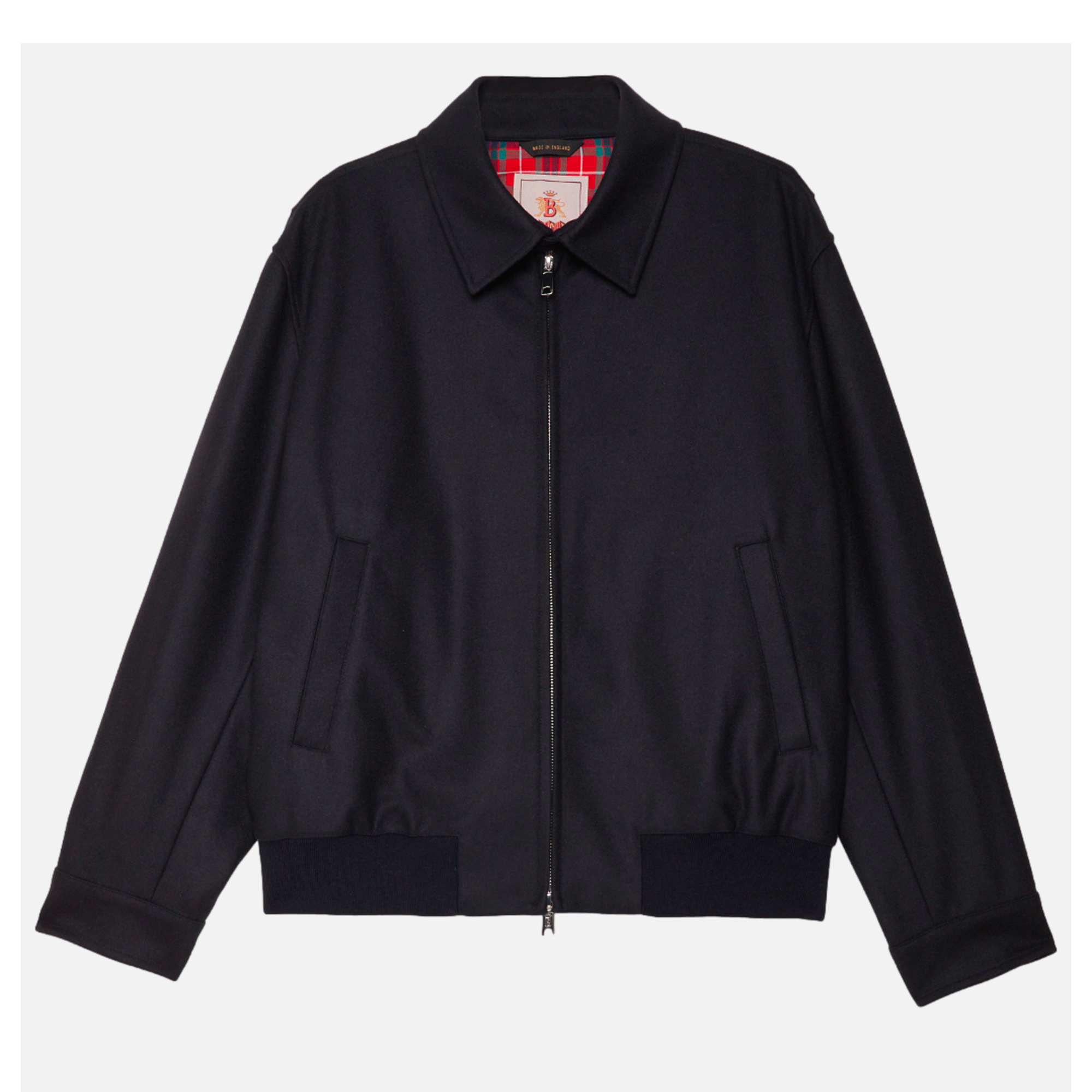 Baracuta | G18 Melton Deep Blue Jacket | Royalcheese Paris - Royalcheese
