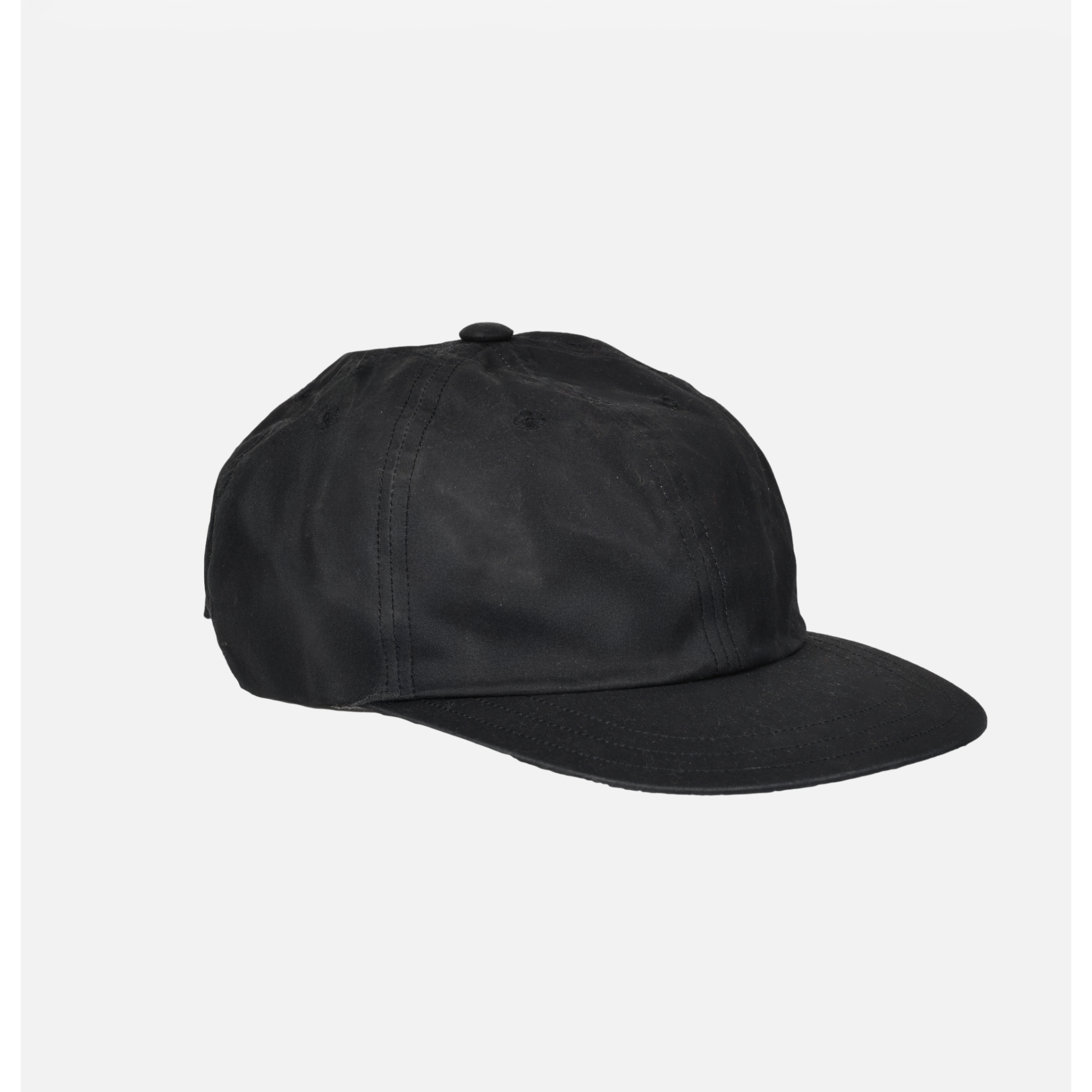 Decho | Waxed Cotton Ball Cap Buckle Black | Shop Royalcheese Paris ...