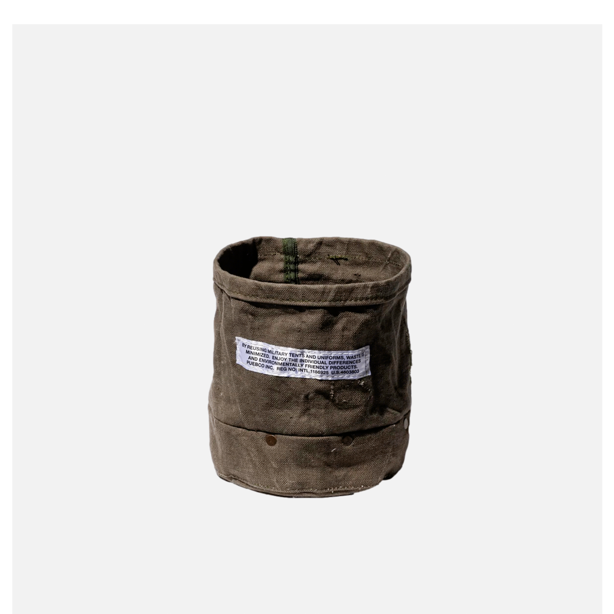 Puebco | Canvas Rivet Pot Cover Small | Shop Royalcheese Paris ...