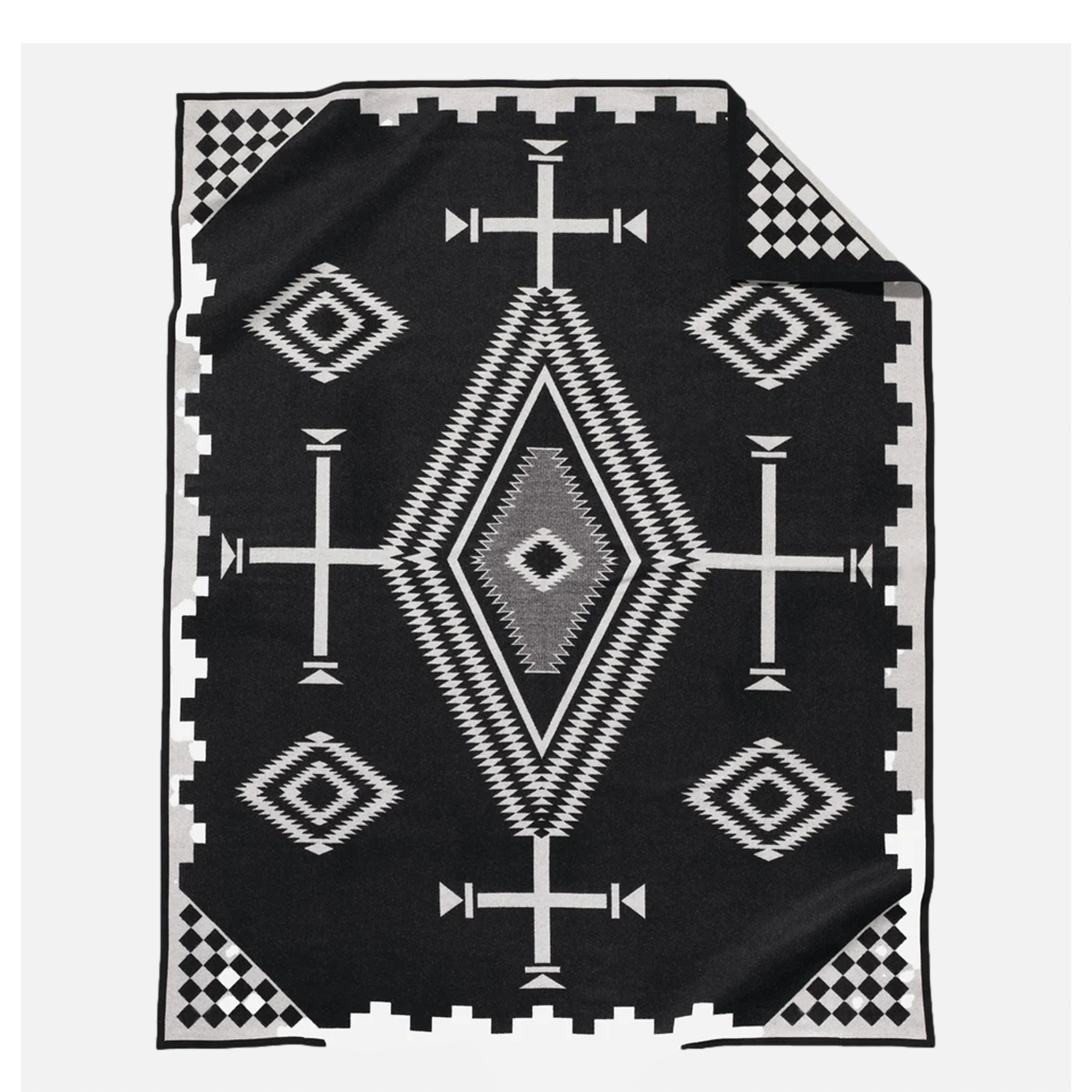 Pendleton | Jacquard Robe Los Ojos Black | Royalcheese Paris - Royalcheese