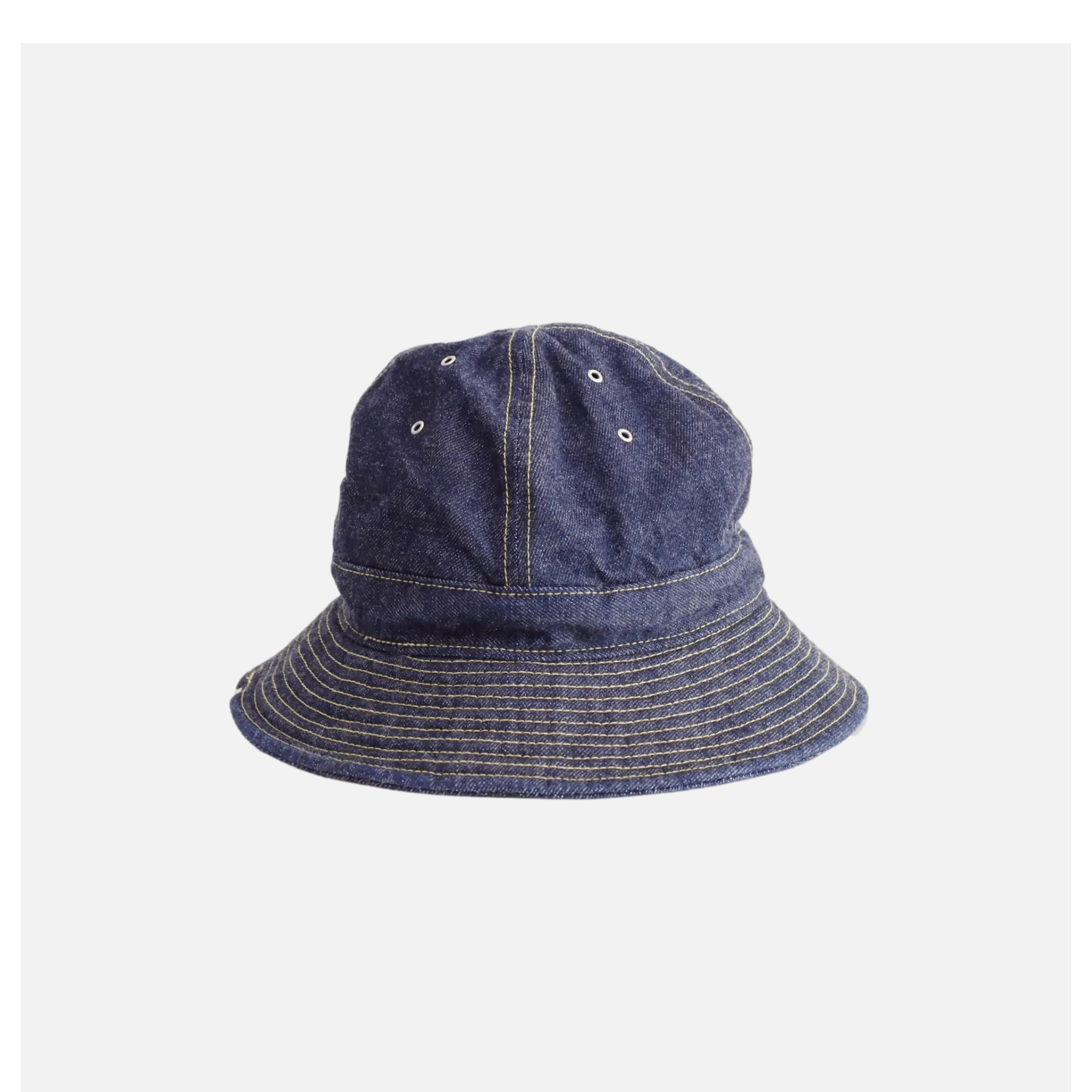 Decho | Denim Fatigue Hat Indigo | Royalcheese Paris - Royalcheese