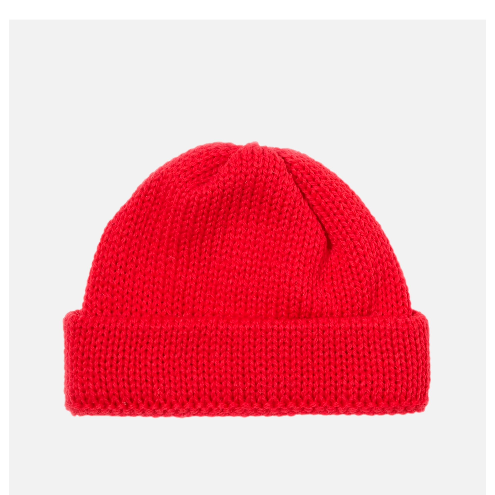 Universal Works | Short Watch Cap Beanie Red | Royalcheese Paris ...