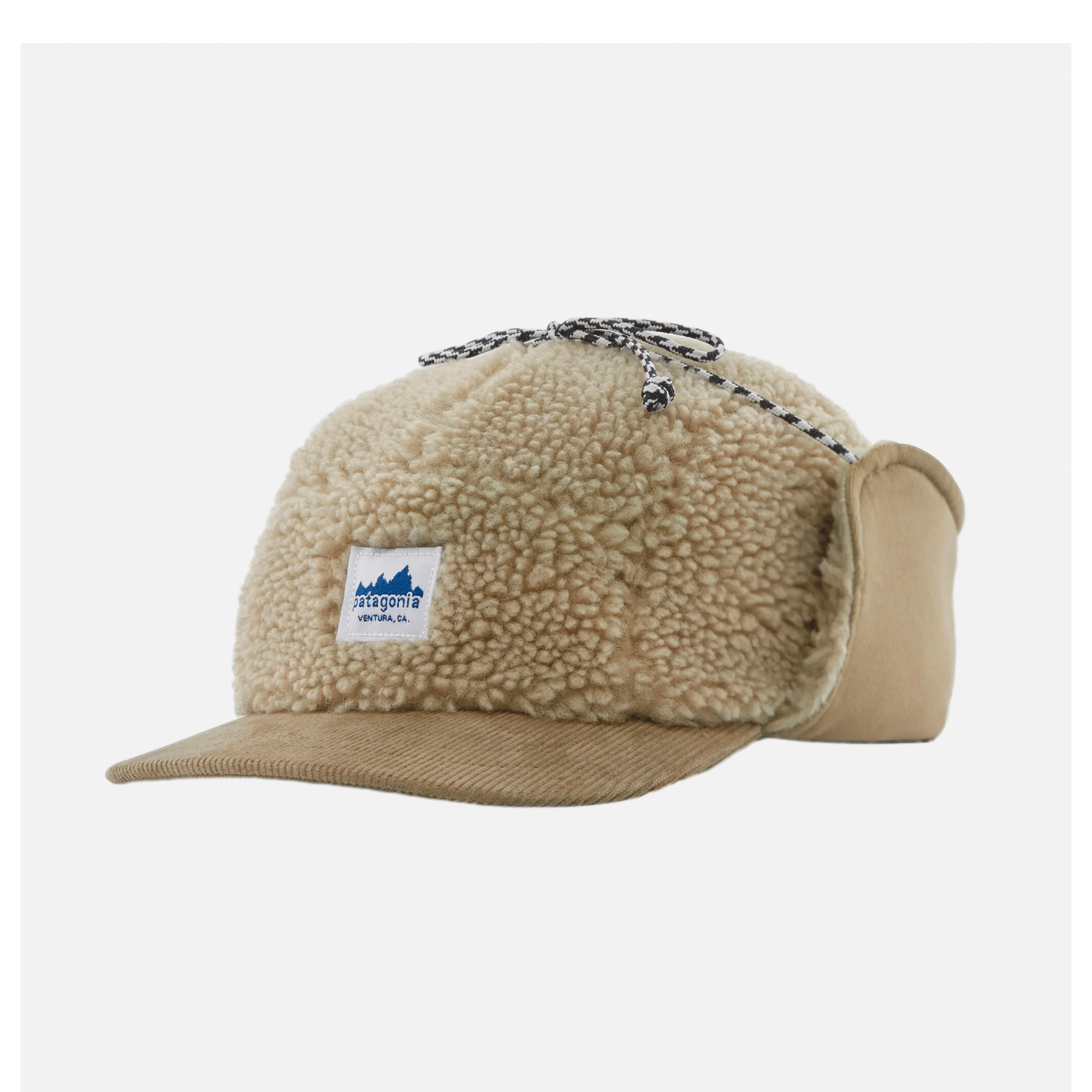 Patagonia | Ear Flap Cap Pelican | Shop Royalcheese Paris - Royalcheese